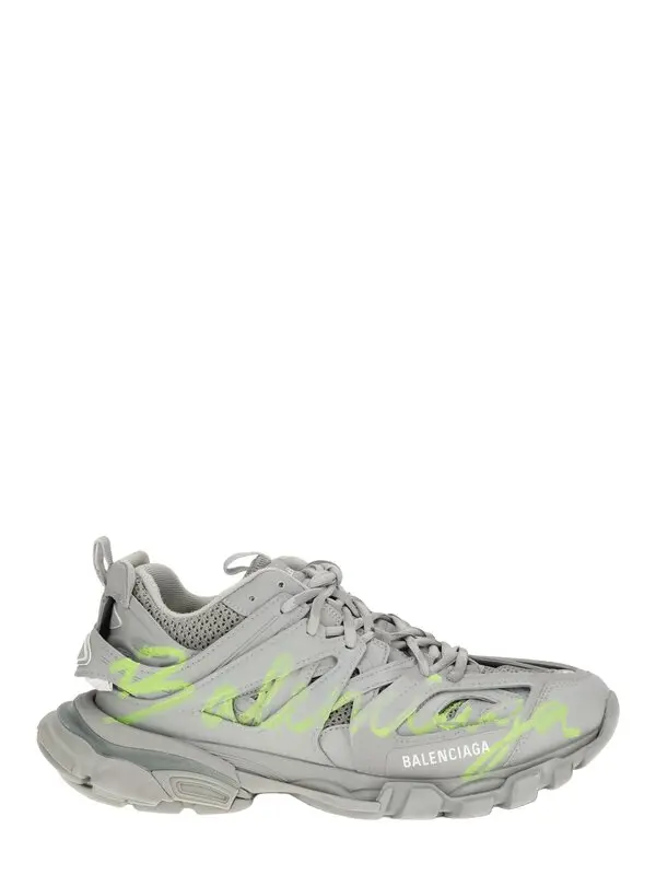 Balenciaga Track Signature Sneakers - Gray