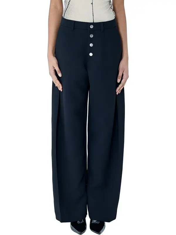 JEAN PAUL GAULTIER Tailored Panel Construction Pants - Black