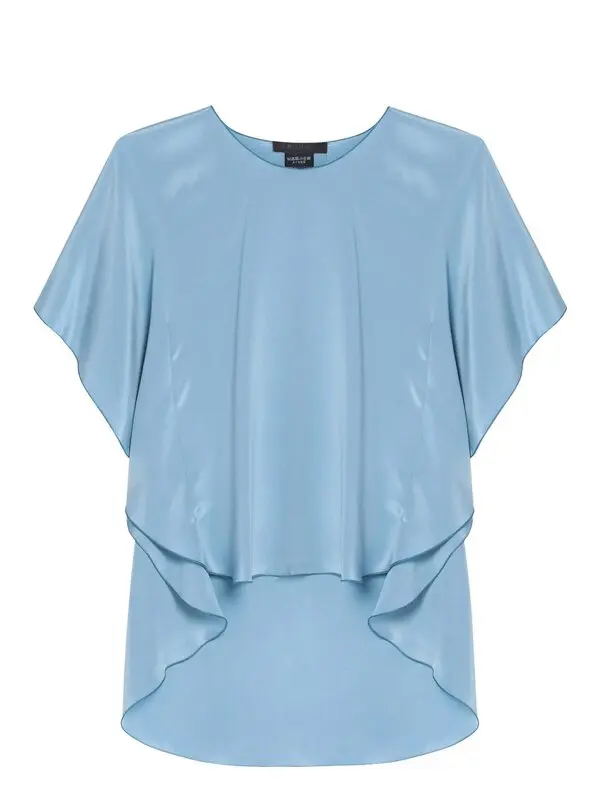 Max Mara Silk Blouse - Blue