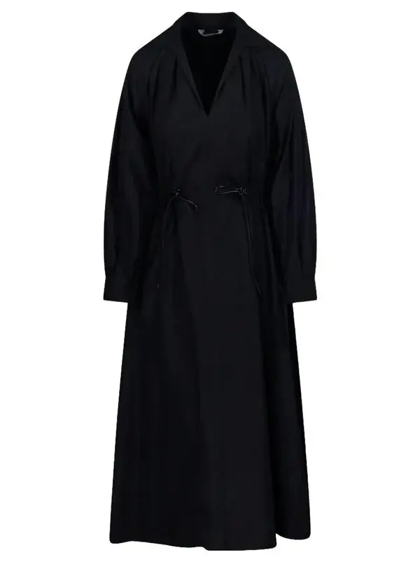 Max Mara Cotton Midi Dress - Multicolor