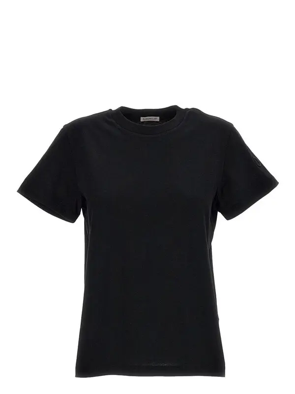Moncler Short-sleeve Crewneck T-shirt - Multicolor