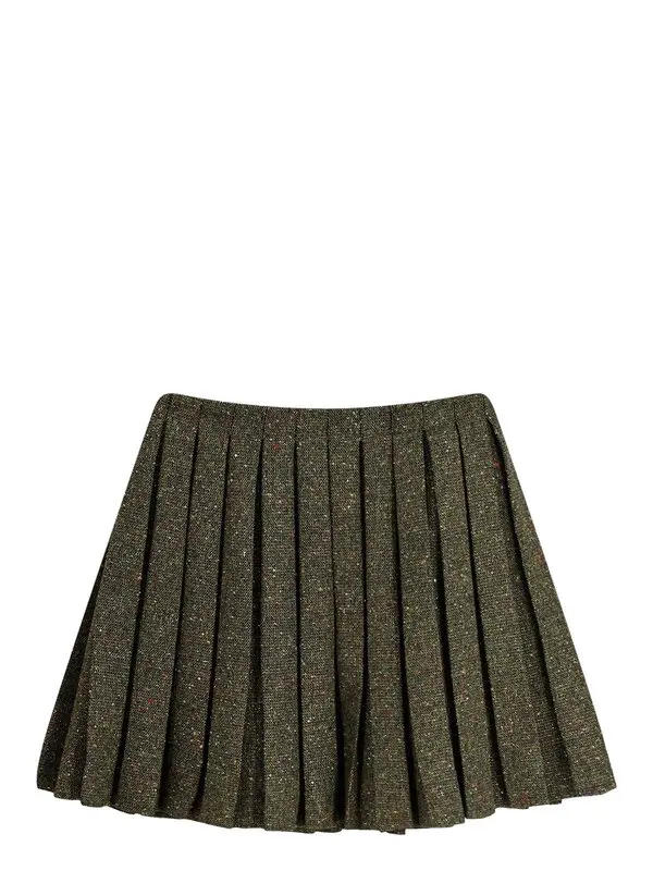 Dior Pleated Mini Skirt - Multicolor