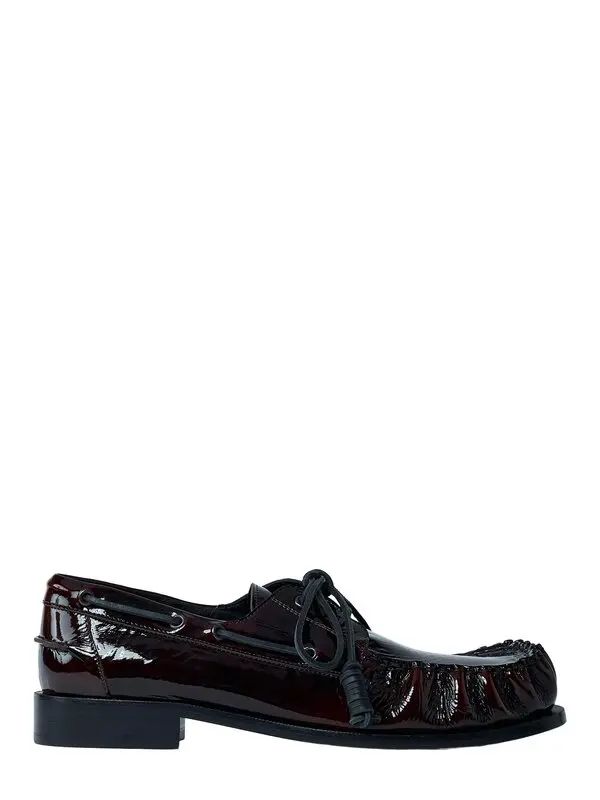Dries Van Noten Patent Leather Lace-up Shoes - Multicolor