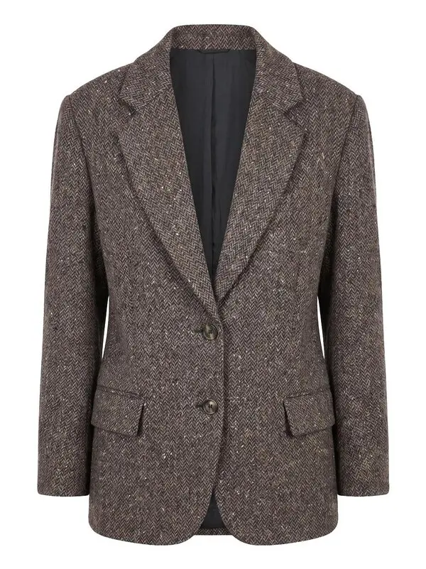 Brunello Cucinelli Monili-embellishment Blazer - Multicolor