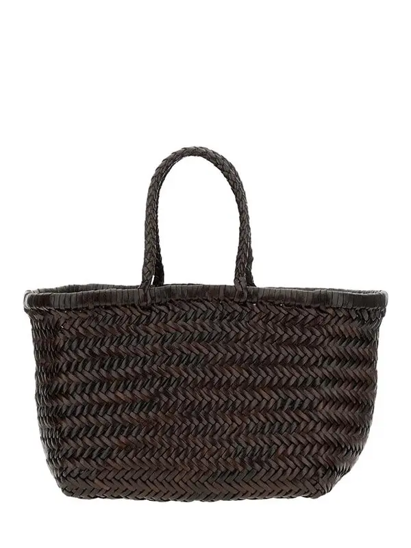 Dragon Diffusion Woven Leather Tote Bag - Multicolor