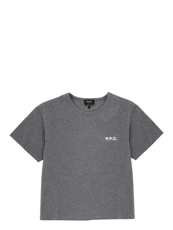 A.p.c. Logo T-shirt - Gray