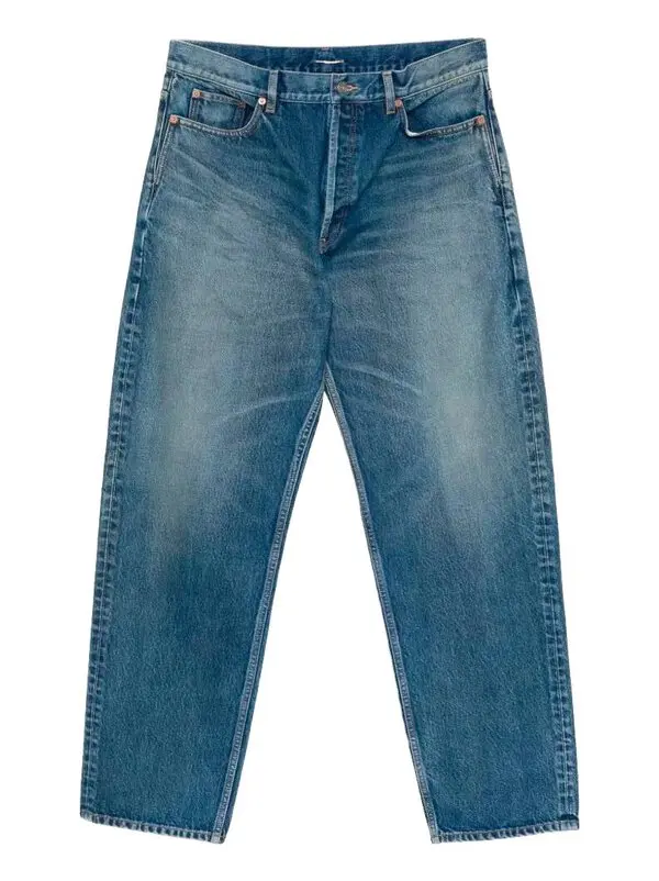 Saint Laurent High Rise Jeans - Multicolor