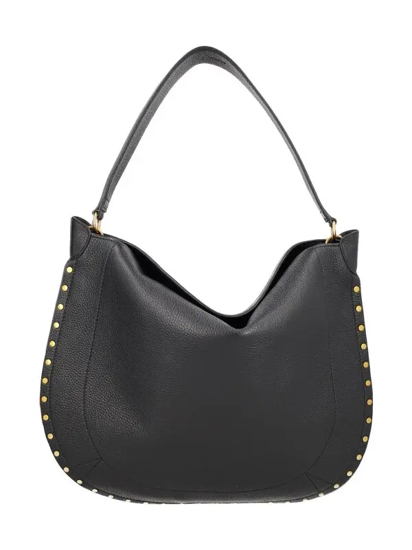 Isabel Marant Étoile Oskan Studded Hobo Bag - Black