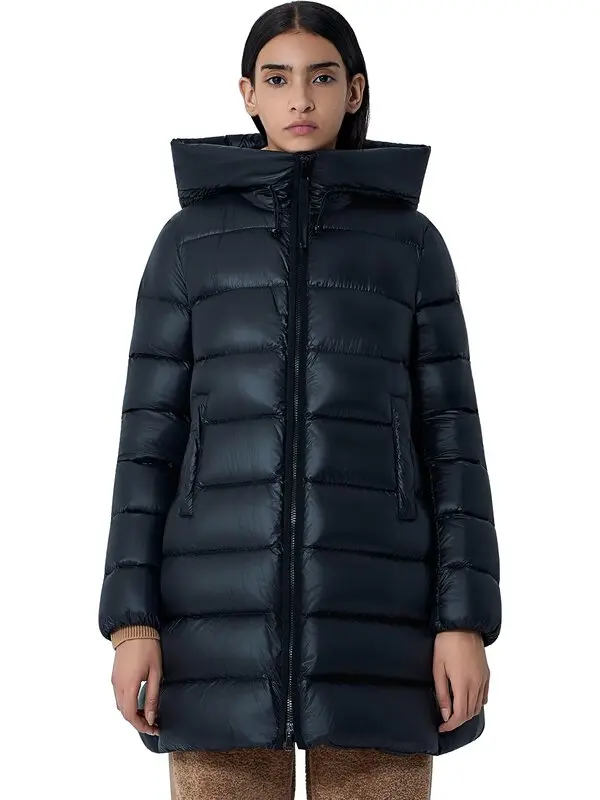 Moncler Suyenne Hooded Down Jacket - Black