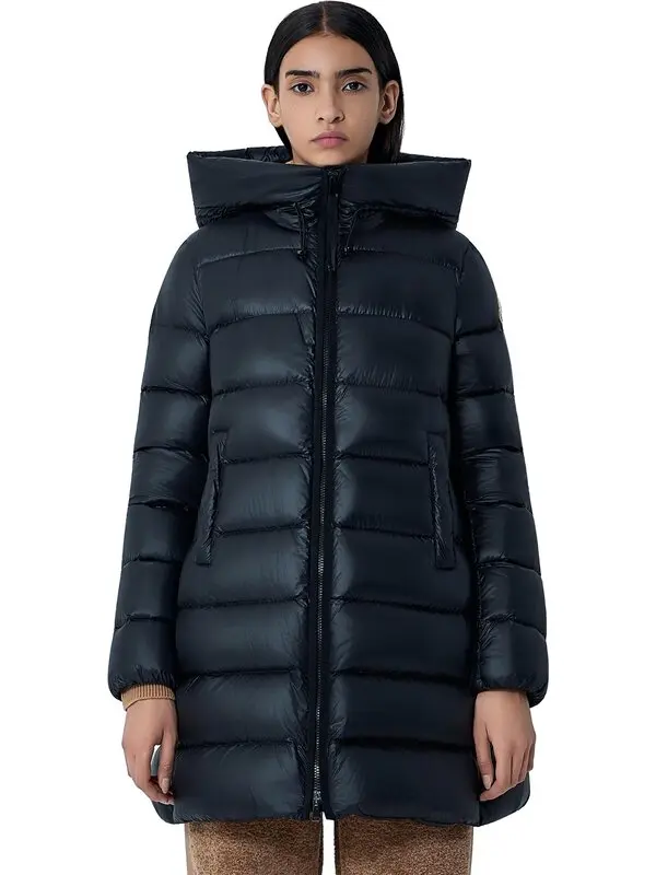 Moncler Suyenne Hooded Down Jacket - Black