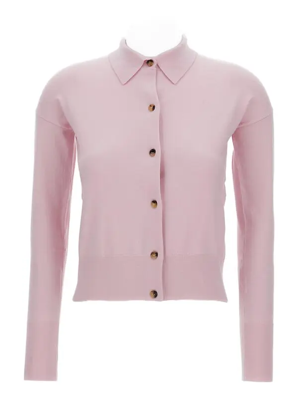Max Mara Cardigan With Front Button Closure - Multicolor