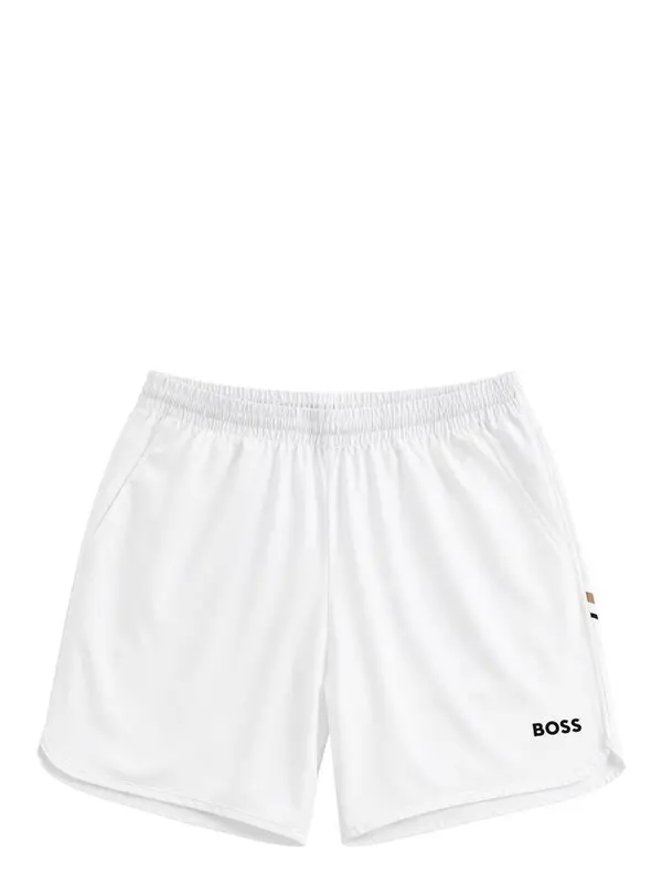 BOSS Logo Shorts - White