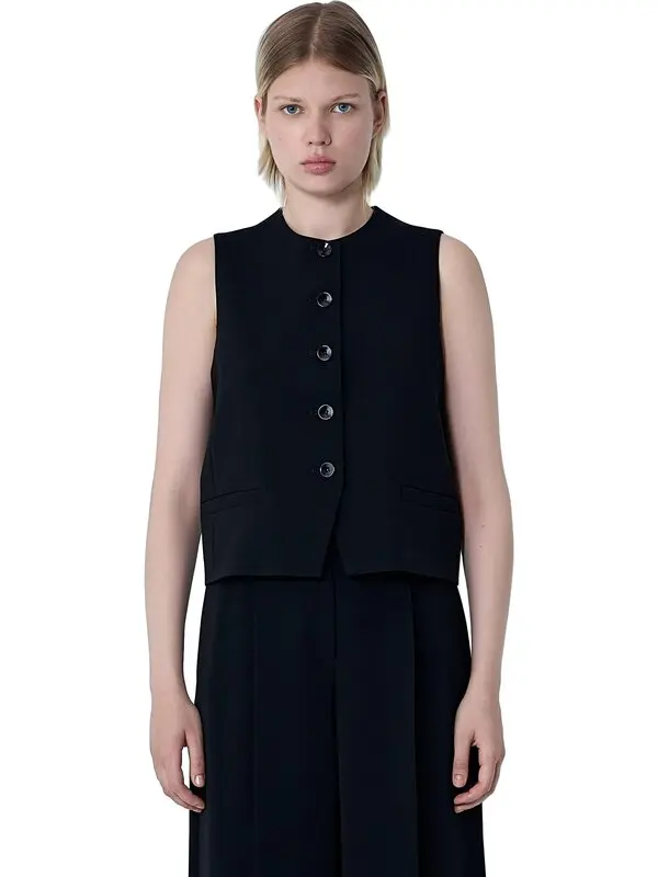 Max Mara Denver Waistcoat - Black