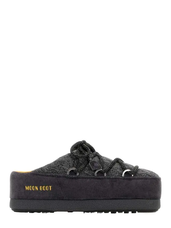 Moon Boot X Guest In Residence Slippers - Gray