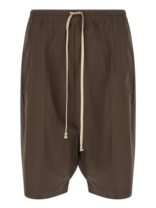 Rick Owens Bermuda Shorts - Brown