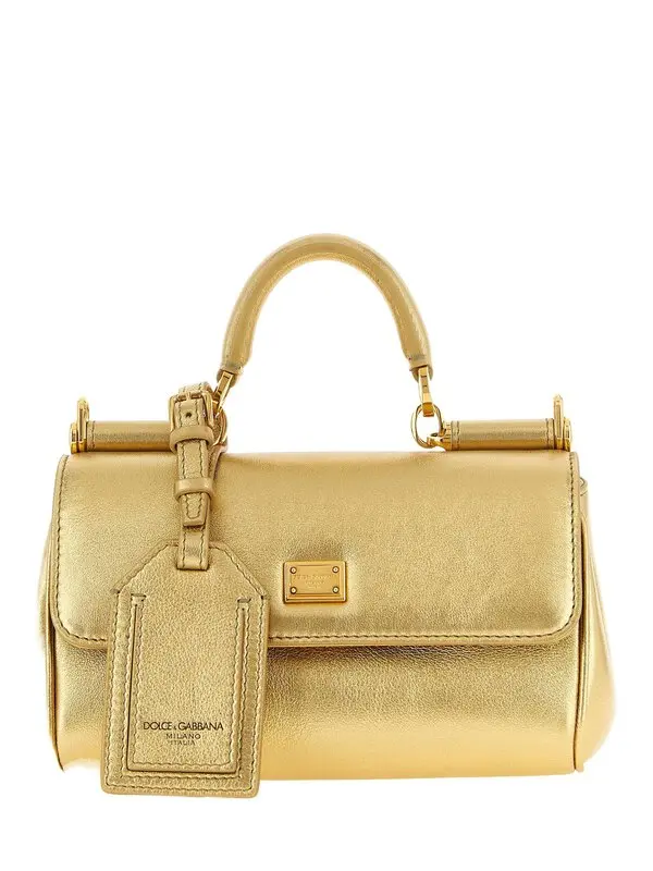 Dolce & Gabbana My Sicily' Mini Handbag - Gold