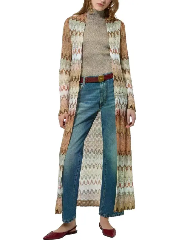 Missoni Zig-zag Knit Cardigan - Neutrals