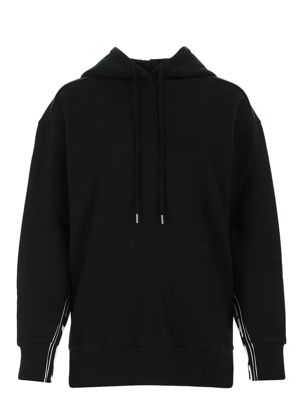 Stella McCartney Black Cotton Hoodie - Multicolor