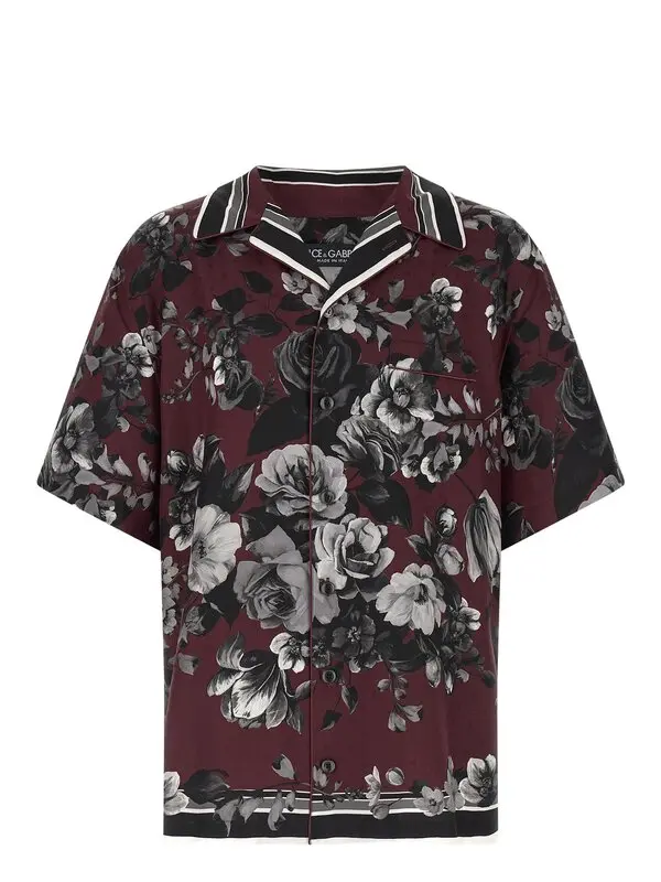 Dolce & Gabbana Bouquet Fiori' Shirt - Multicolor