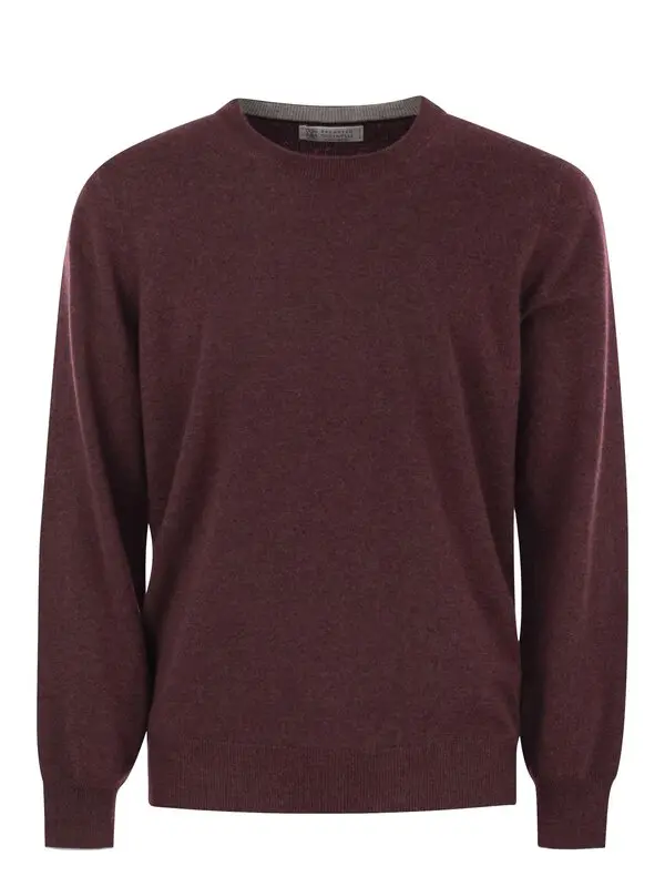 Brunello Cucinelli Pure Cashmere Crew-neck Sweater - Multicolor