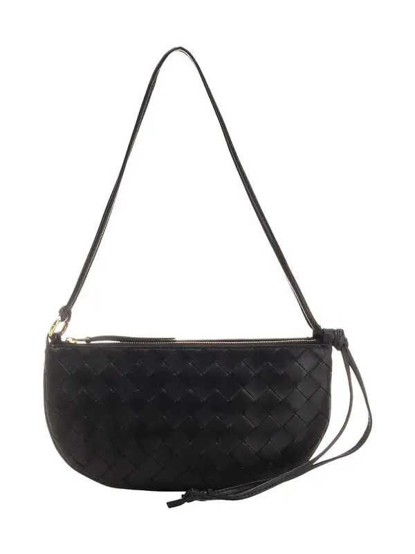 Bottega Veneta Gemellini" Double Pouch - Black