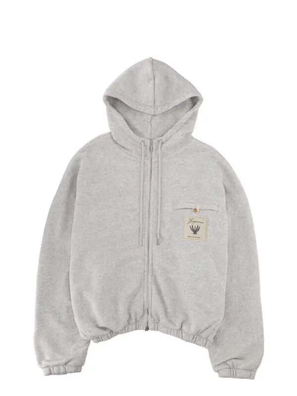 Jacquemus The Tournament Hoodie - Gray