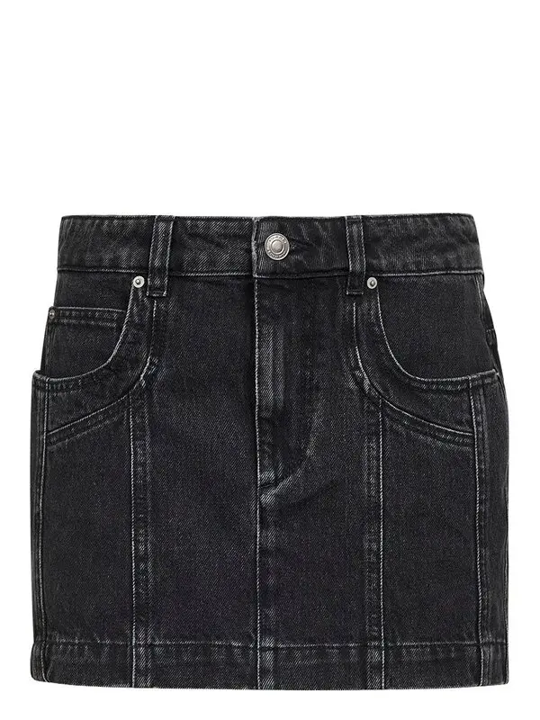 Isabel Marant Étoile Juana Denim Mini Skirt - Multicolor