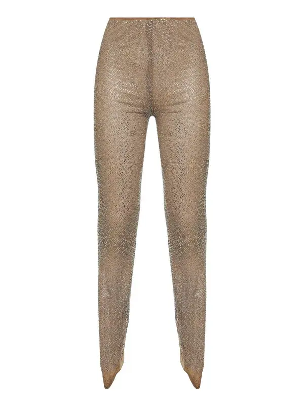 Giuseppe Di Morabito Embellished Crystal Leggings - Multicolor