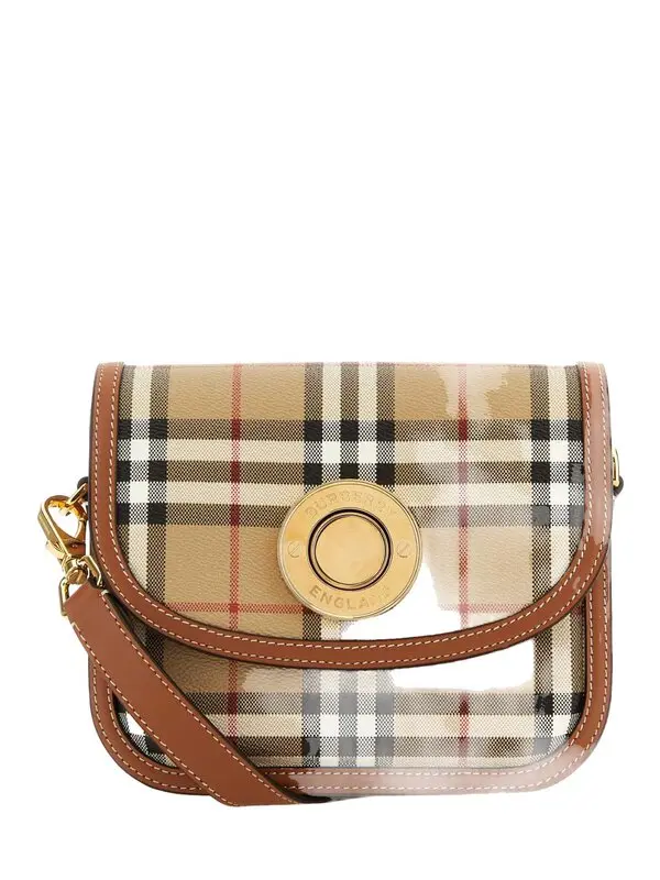 Burberry Printed Canvas Small Elizabeth Shoulder Bag - Multicolor