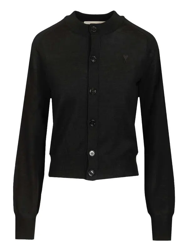 Ami De Cœur Cardigan - Black