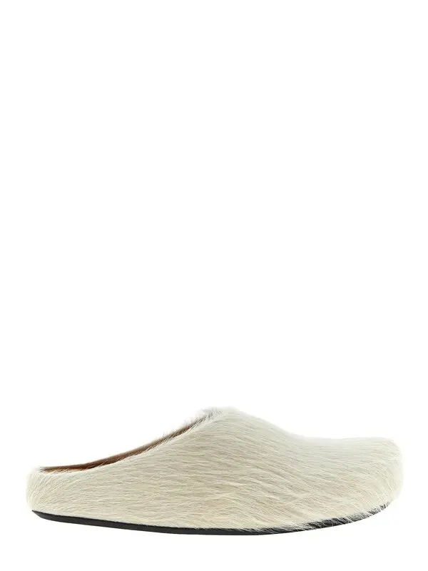 Marni Fussbett Sabots - White