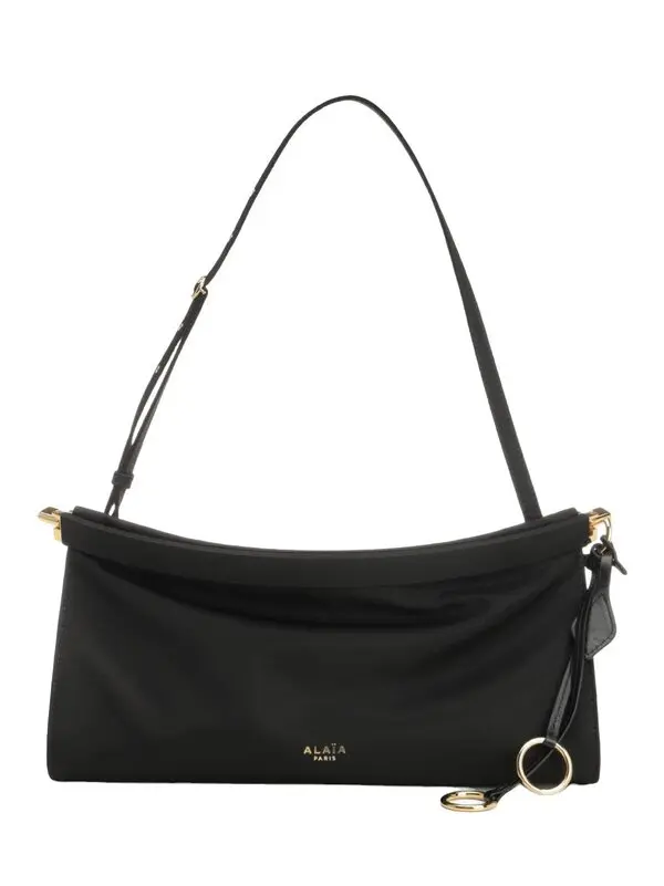 Alaïa East West" Shoulder Bag In Nylon - Black