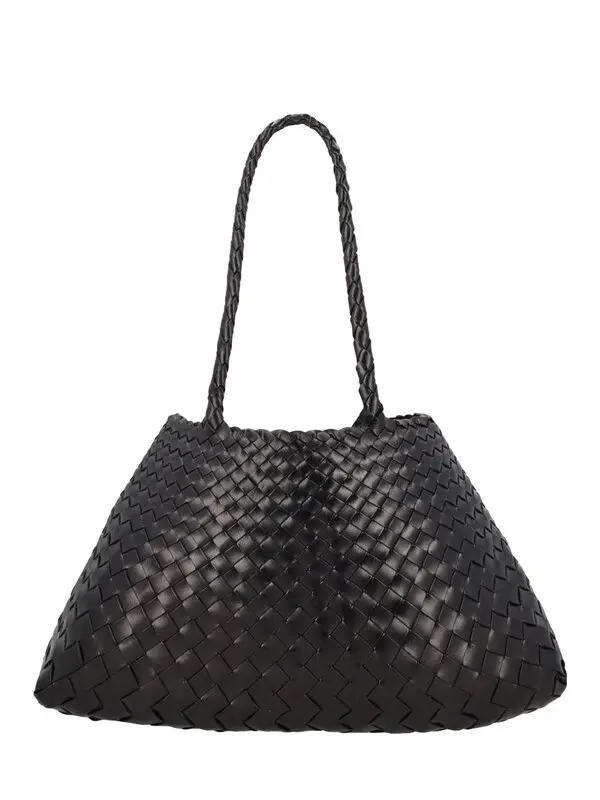 Dragon Diffusion Borsa Santa Croce Big Leather Tote - Black