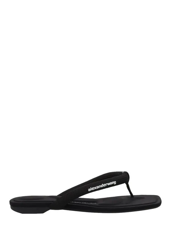 Alexander Wang Jenna Thong Sandals - Black