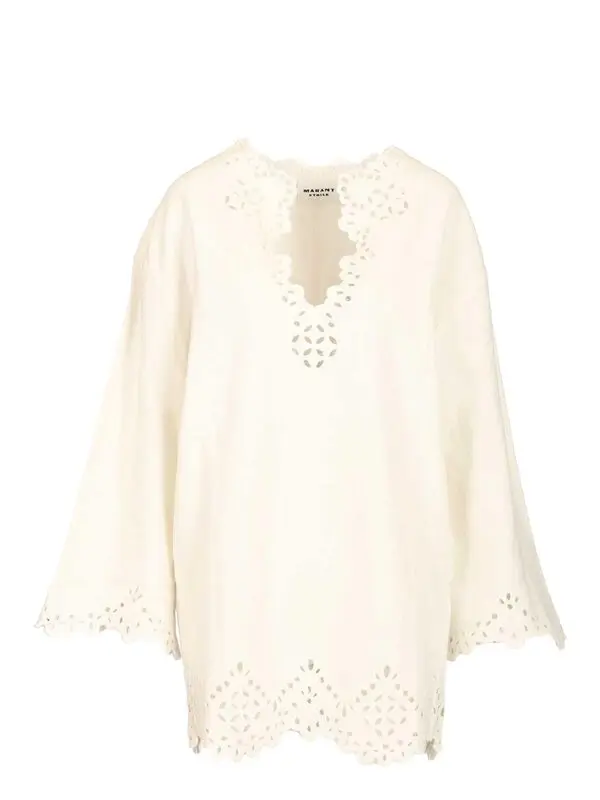 Isabel Marant Étoile Sherazade" Short Dress - White