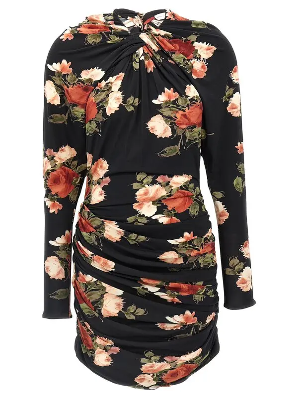 Magda Butrym Floral Print "24" Dress - Multicolor