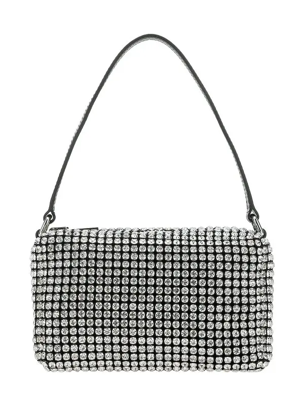 Alexander Wang Heiress Medium Pouch - Silver