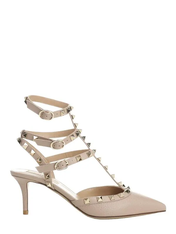 Valentino Garavani Rockstud Pumps With Straps - Multicolor