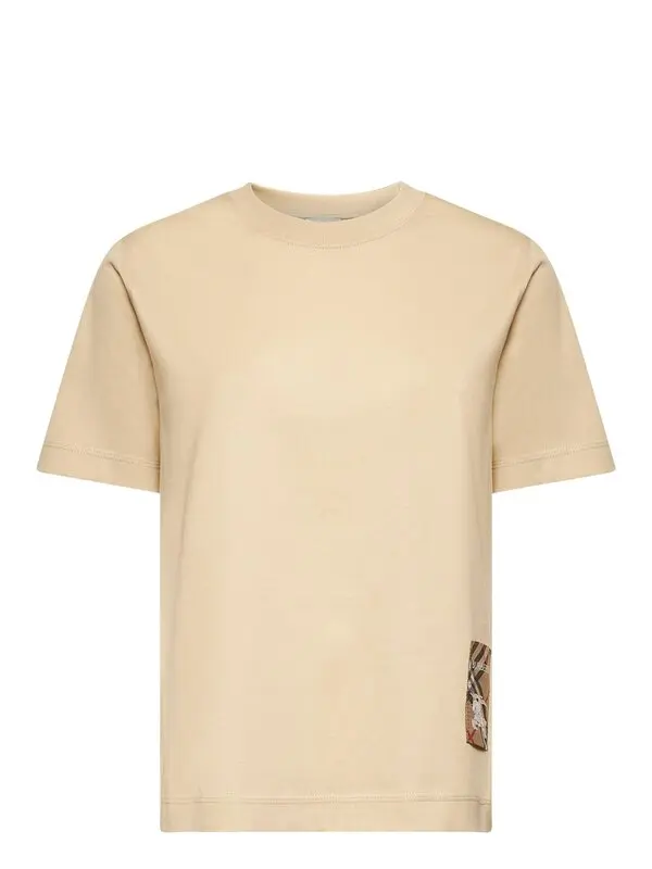 Burberry Cotton Crewneck T-shirt - Multicolor