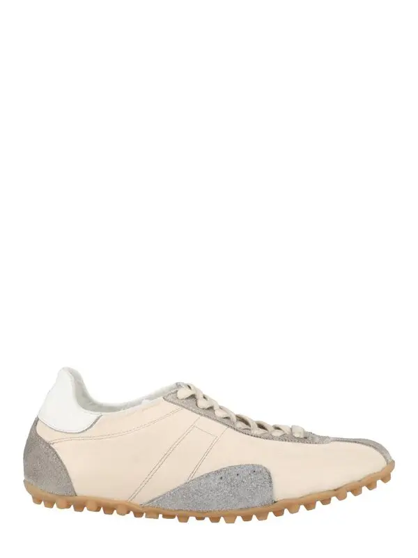 MAISON MARGIELA Sprinters Leather Sneakers - Cream