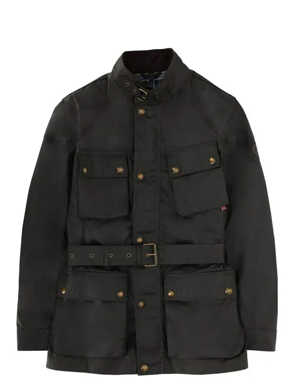 Belstaff Trialmaster Waxed Cotton Jacket - Black