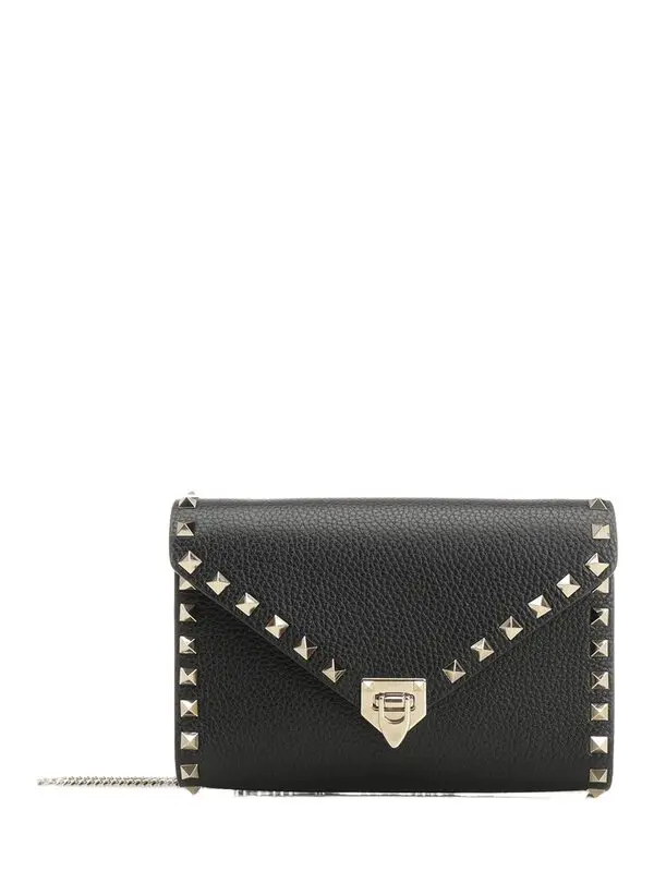 Valentino Garavani Rockstud Mini Clutch - Black