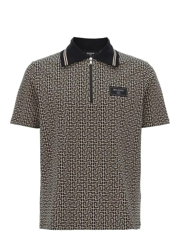Balmain Pb' Polo Shirt - Multicolor