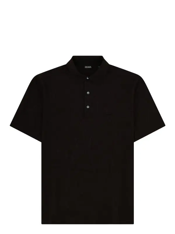 Zegna Polo Regular Fit - Blue
