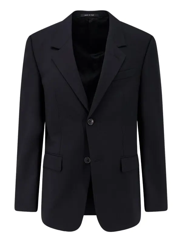 Balenciaga Standard Tailored Wool Blazer - Multicolor