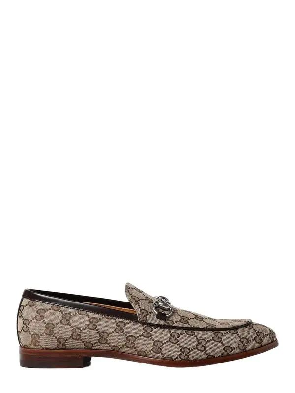 Gucci Horsebit Loafers - Cream
