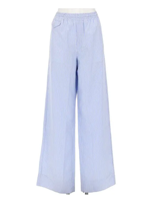 A.p.c. Louise Wide Leg Pants - Blue