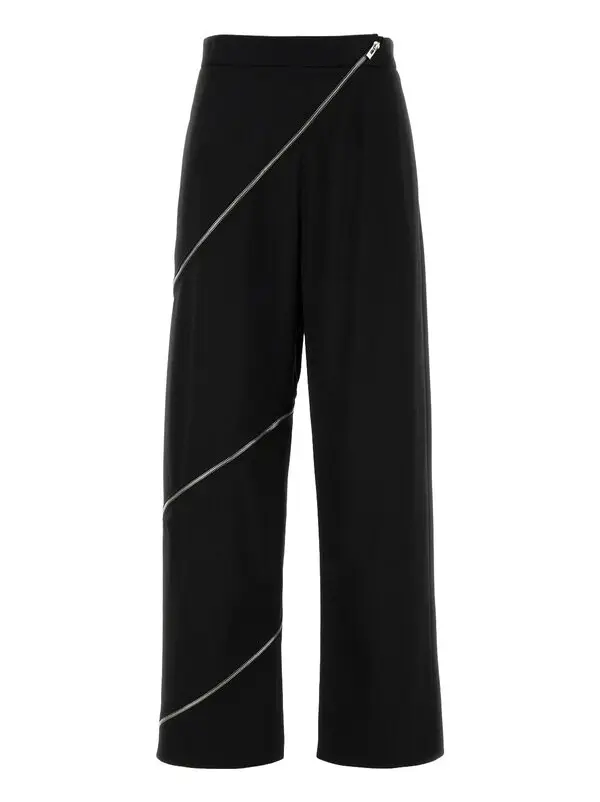 Alaïa Spiral Zip Trousers - Multicolor