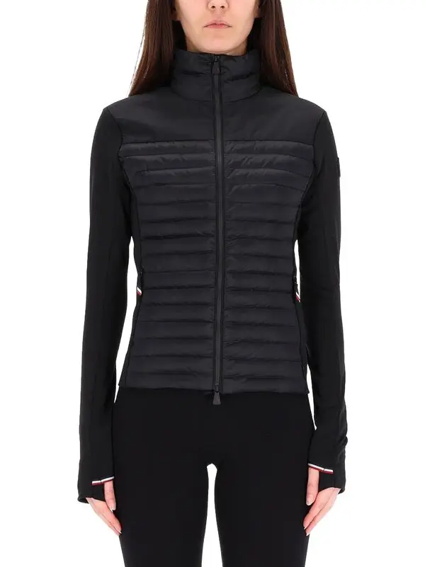 Moncler Padded Cardigan - Black