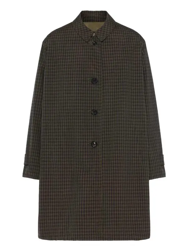 MAISON MARGIELA Buttoned Trench Coat - Green
